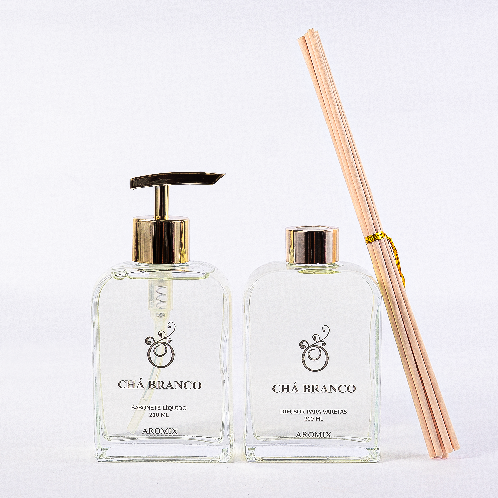 Kit Difusor de Aromas e Sabonete Líquido – Aromix Essências